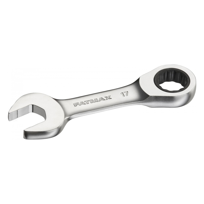 Stanley Fatmax Stubby Ringsteeksleutel met Ratel 17mm